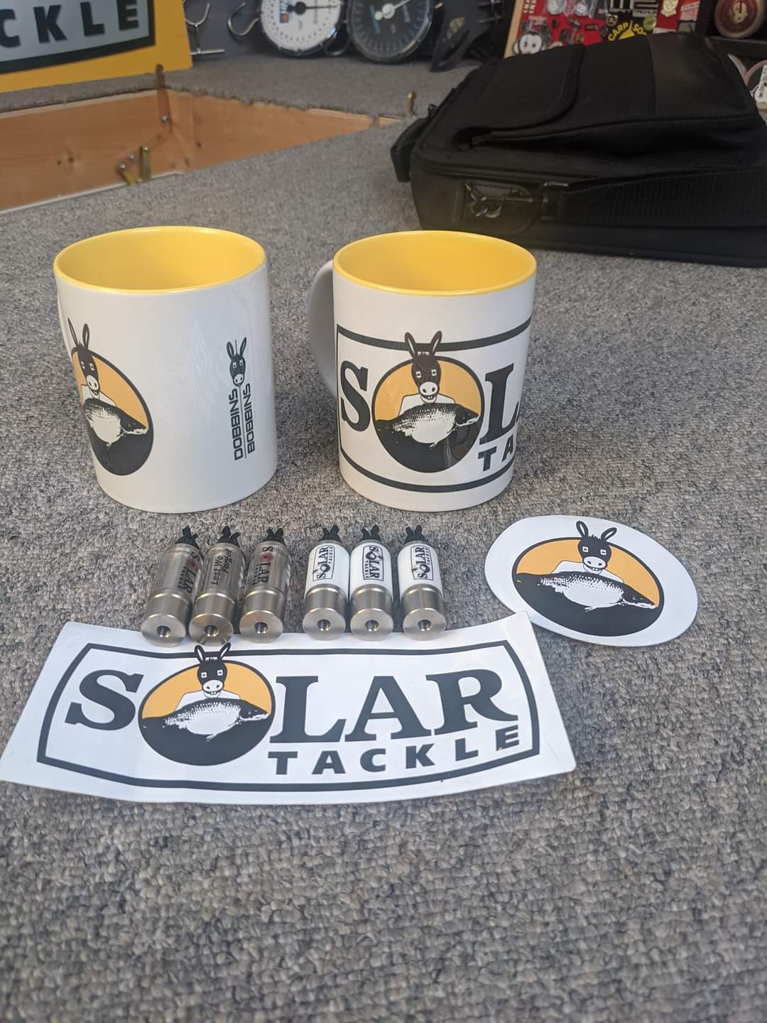 Hand- crafted bobbins, bankware and merchandise, all manufactured ...